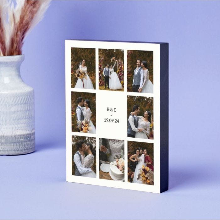 8 Image Collage and Text Box Photo Block Chelsea | Snappy Snaps