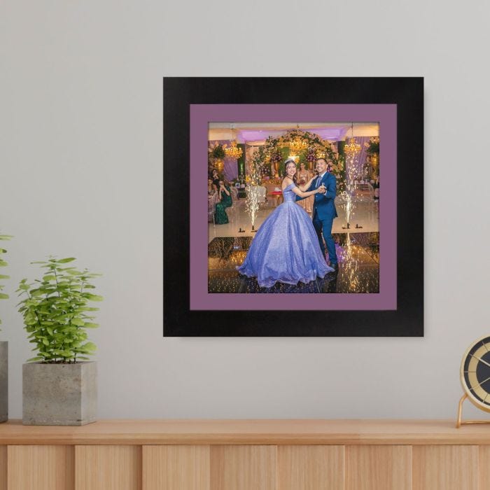 Square Coloured Mount Print & Frame Ashford | Snappy Snaps