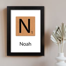 Letter Tile Harriet Print and Frame Lewisham | Snappy Snaps