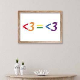 "Love is Love" Emoji Art Print Windsor | Snappy Snaps
