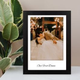 Photo & Text Portrait Harriet Print and Frame Slough | Snappy Snaps