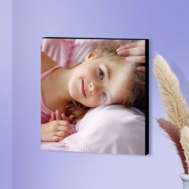 Slim Wooden Photo Block (8x8") Biggleswade | Snappy Snaps