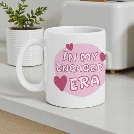 Personalised Engagement Mug with Names Exeter | Snappy Snaps