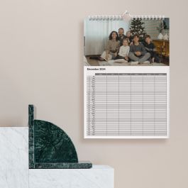 A4 Family Calendar - 6 People Putney | Snappy Snaps