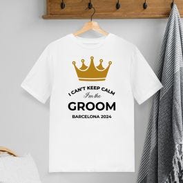 "I'm the Groom" Crown T-shirt Victoria | Snappy Snaps