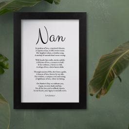 Mother’s Day Poem Print & Frame Hampstead | Snappy Snaps