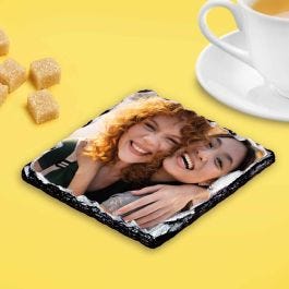 Square Photo Slate Coaster Woolwich | Snappy Snaps