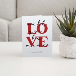 Will You Be Mine Card Pimlico | Snappy Snaps